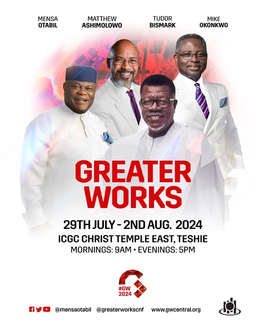 Greater Works 2024: Une conférence spirituelle qui promet de ...